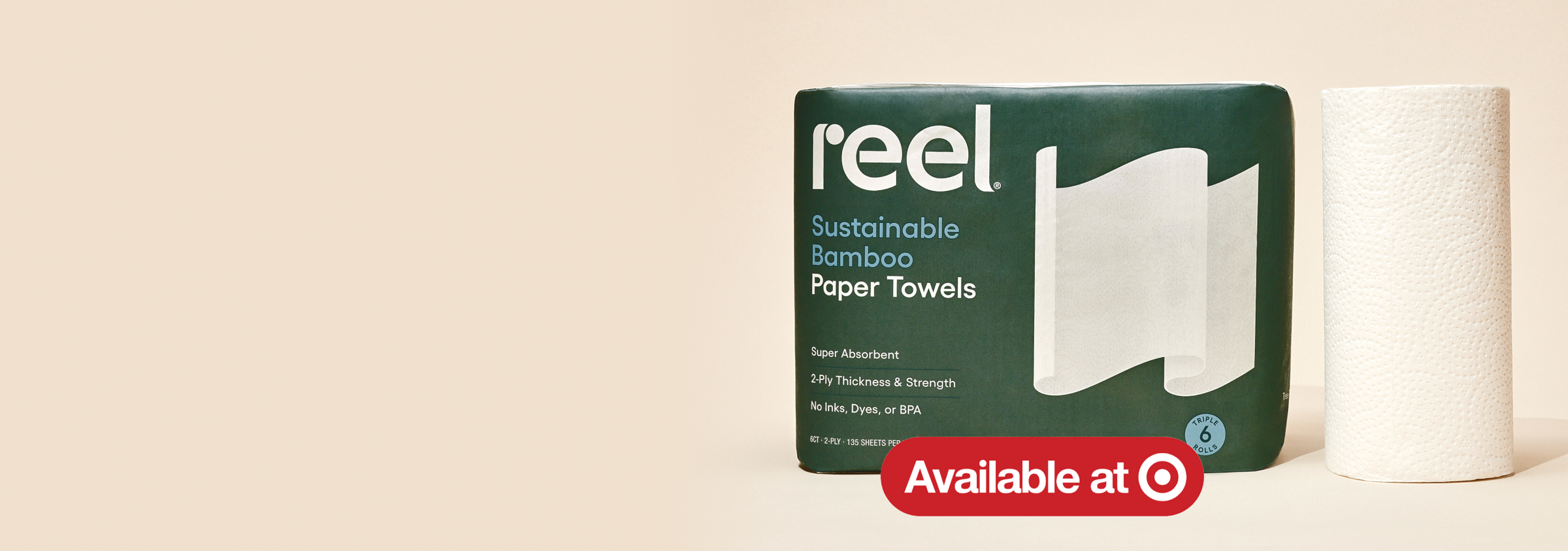 Bamboo & Recycled Paper Products - Easy Delivery | Reel®